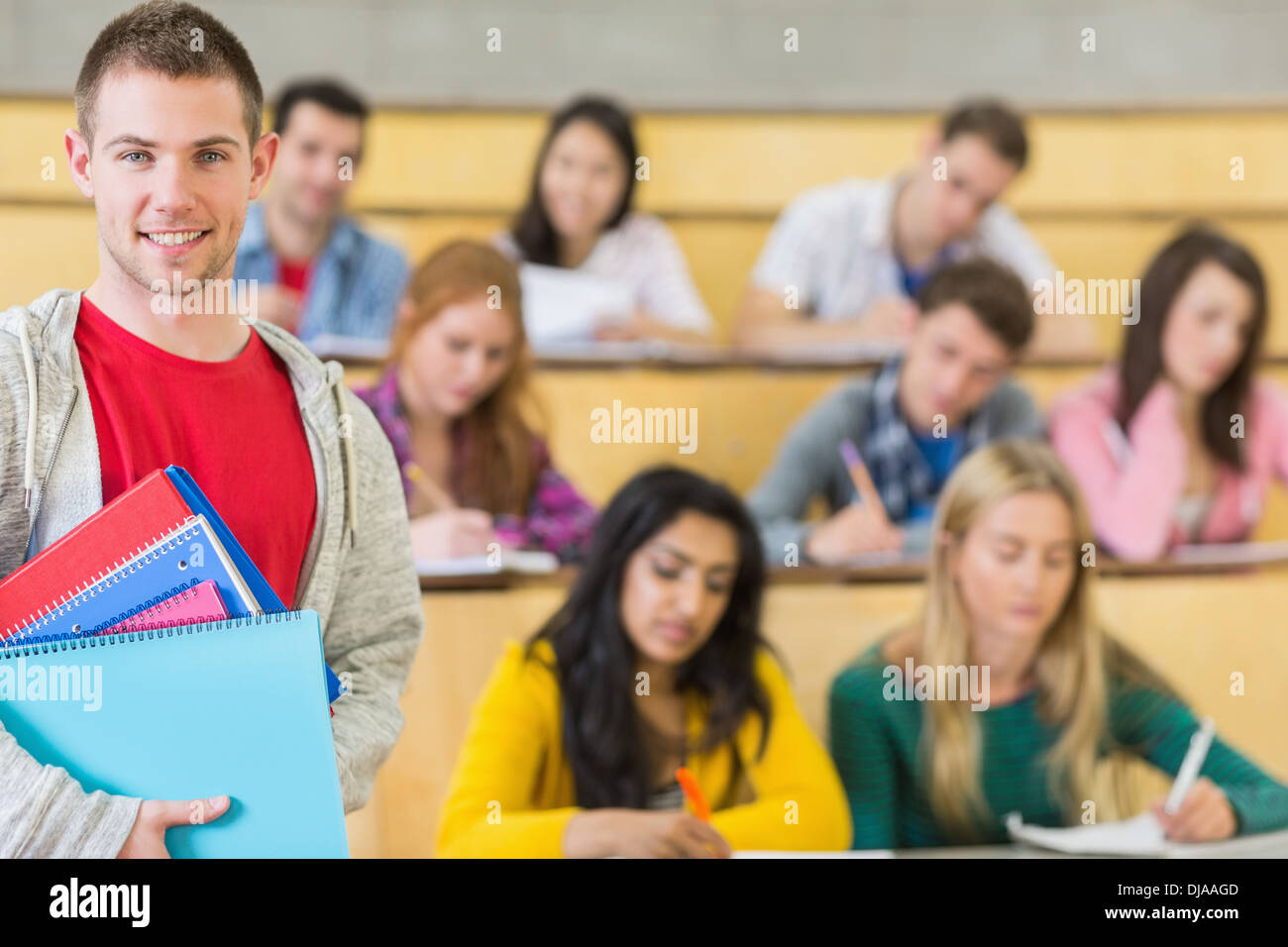 Students indian lecture hi-res stock photography and images - Alamy