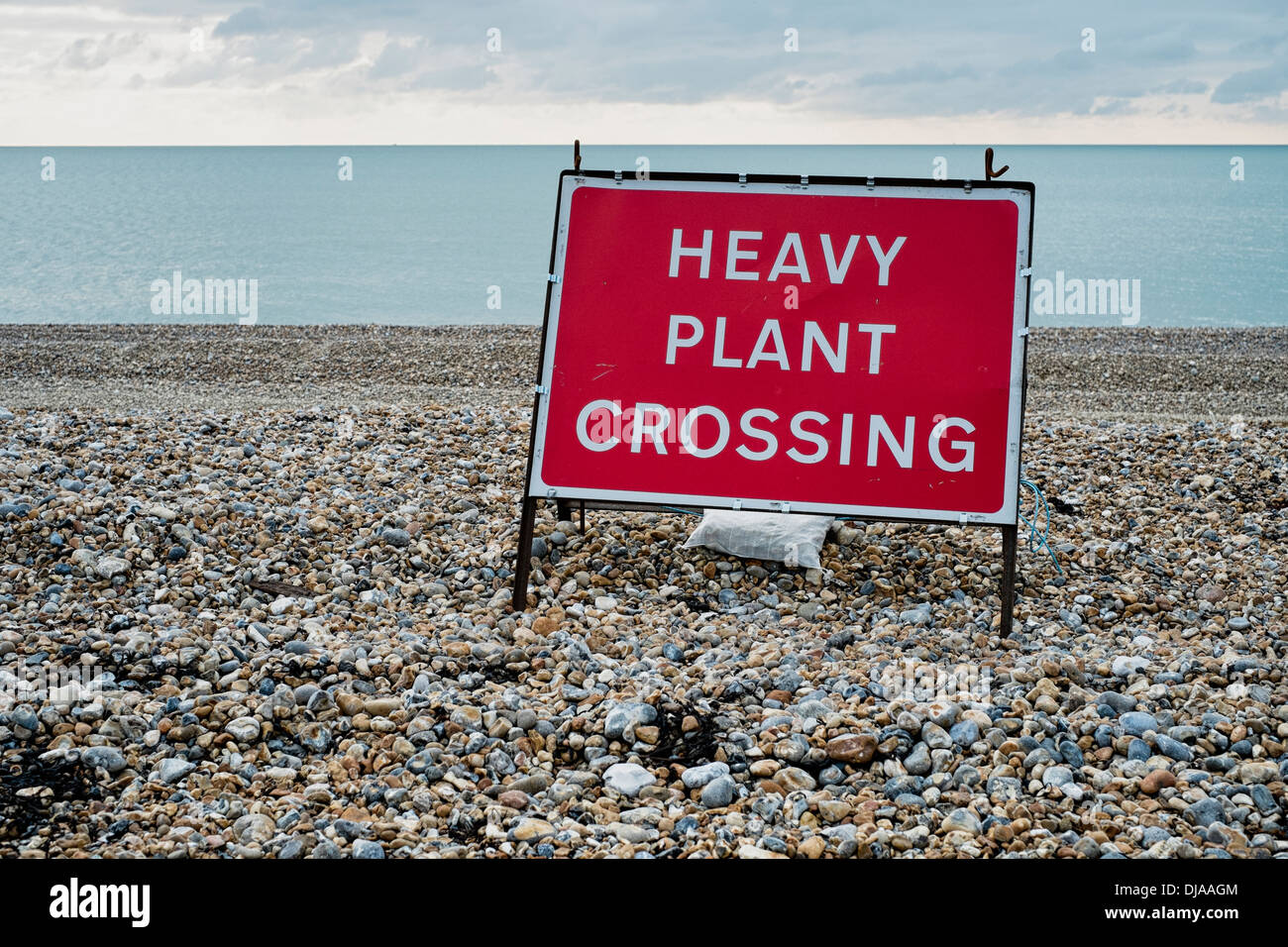 Heavy plant crossing sign hi-res stock photography and images - Alamy