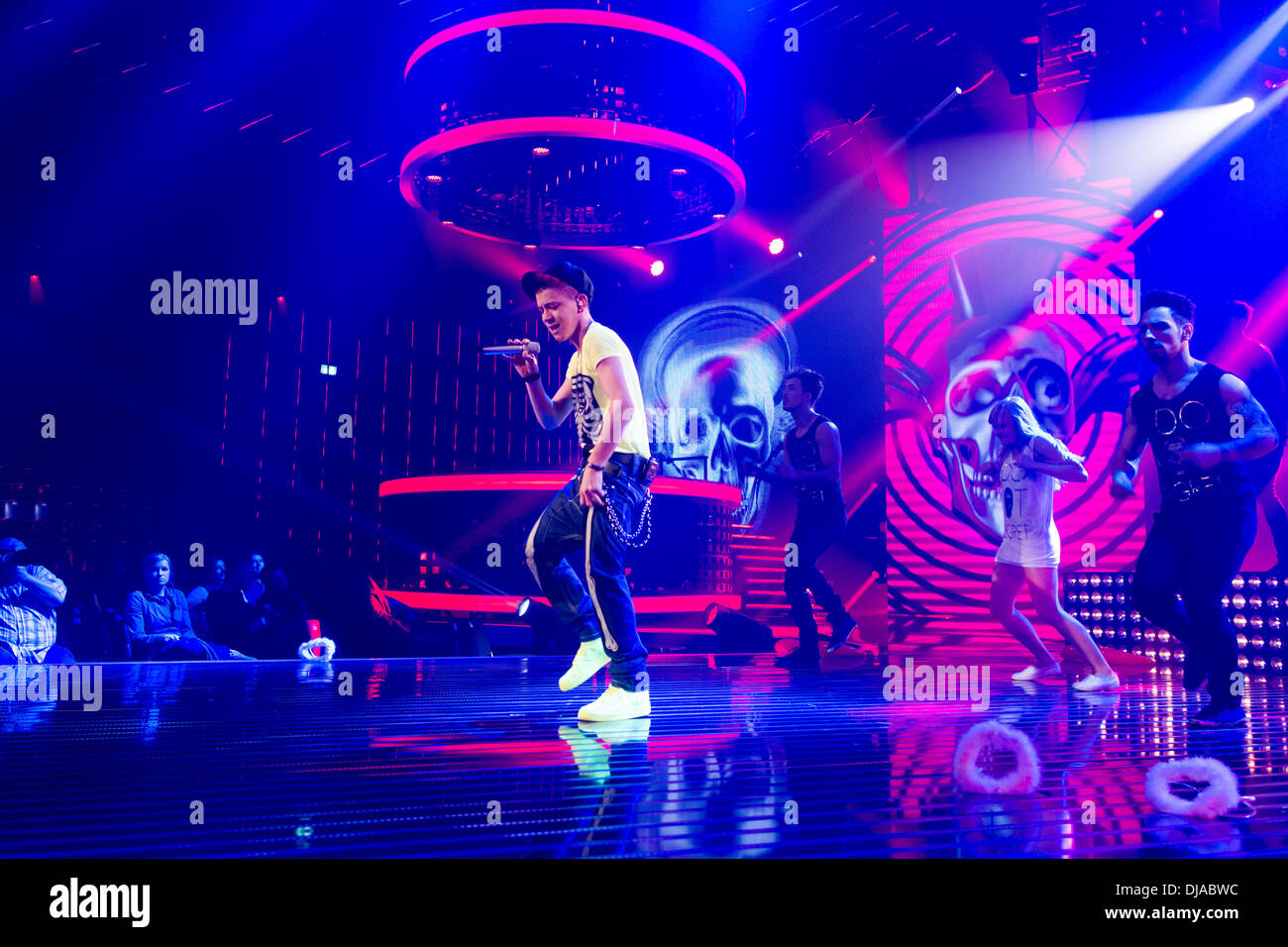 Daniele Negroni at German RTL TV show 'Deutschland sucht den Superstar ...