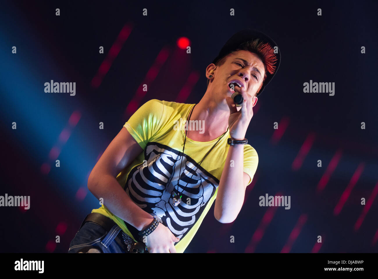 Daniele Negroni at German RTL TV show 'Deutschland sucht den Superstar ...