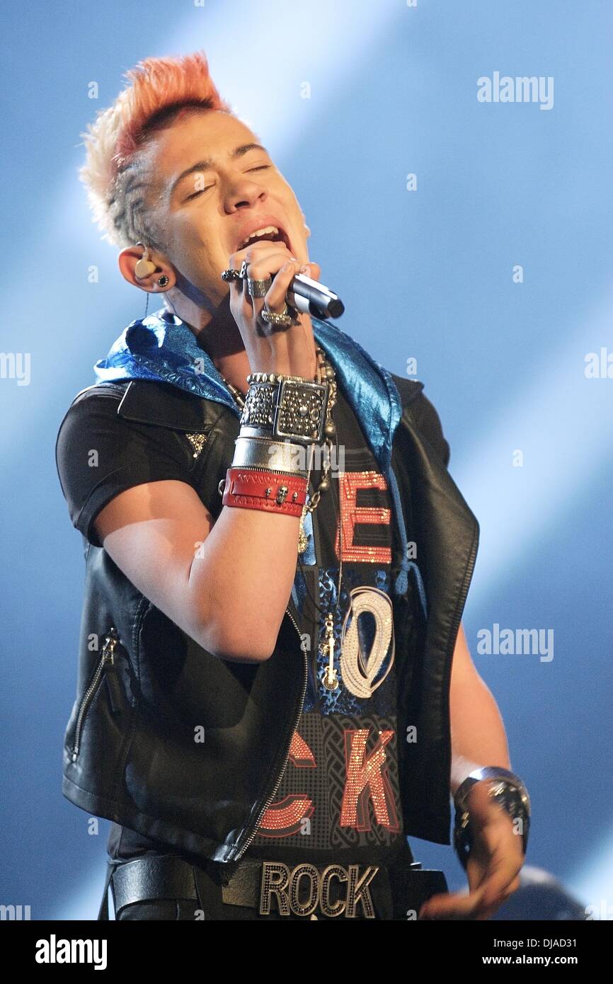 Daniele Negroni on German RTL TV show "Deutschland sucht den Superstar ...