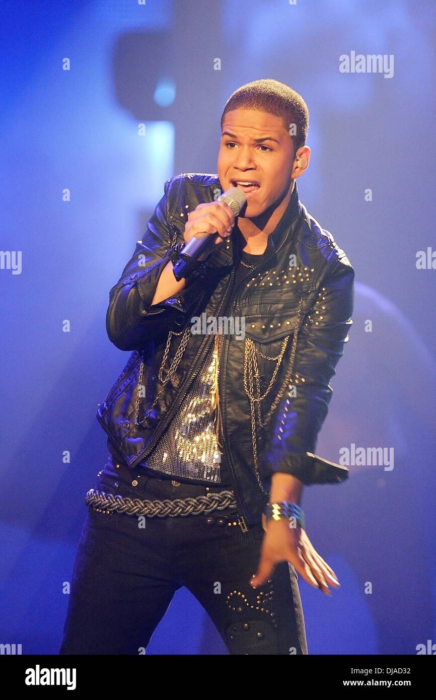 Jesse Ritch on German RTL TV show "Deutschland sucht den Superstar ...