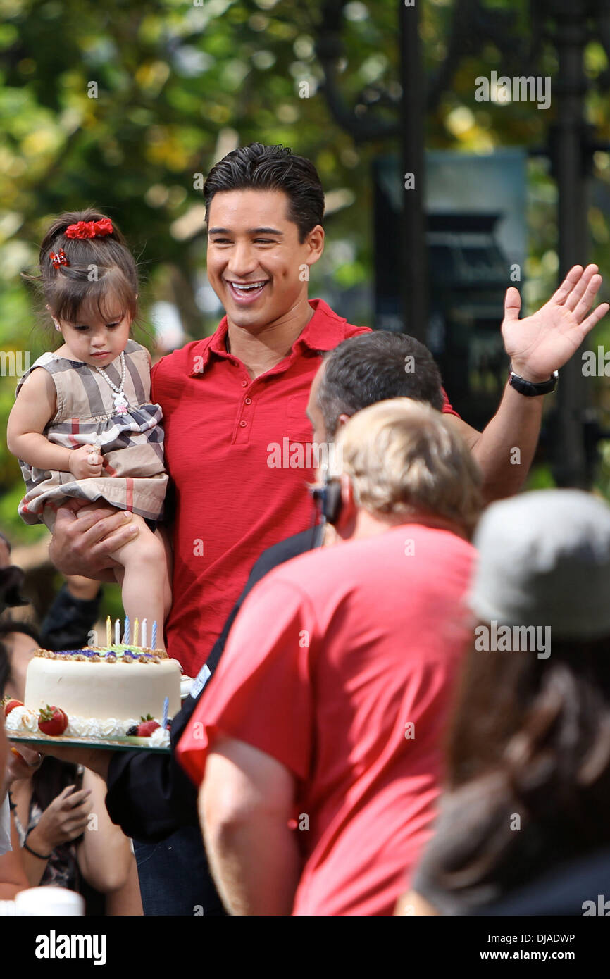 Mario Lopez And His Father