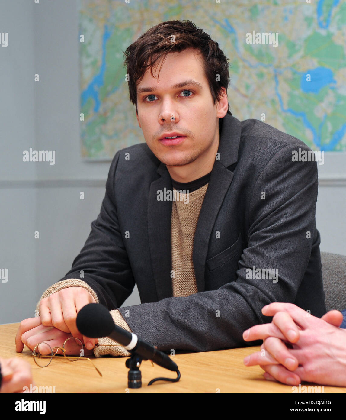 Jakob Walser on the set of German rbb TV crime series ‘Tatort ...