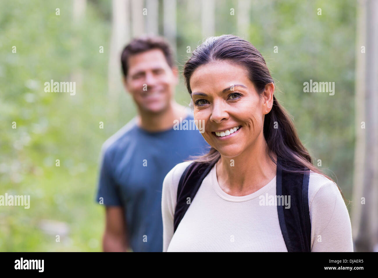 Smiling woods hi-res stock photography and images - Alamy