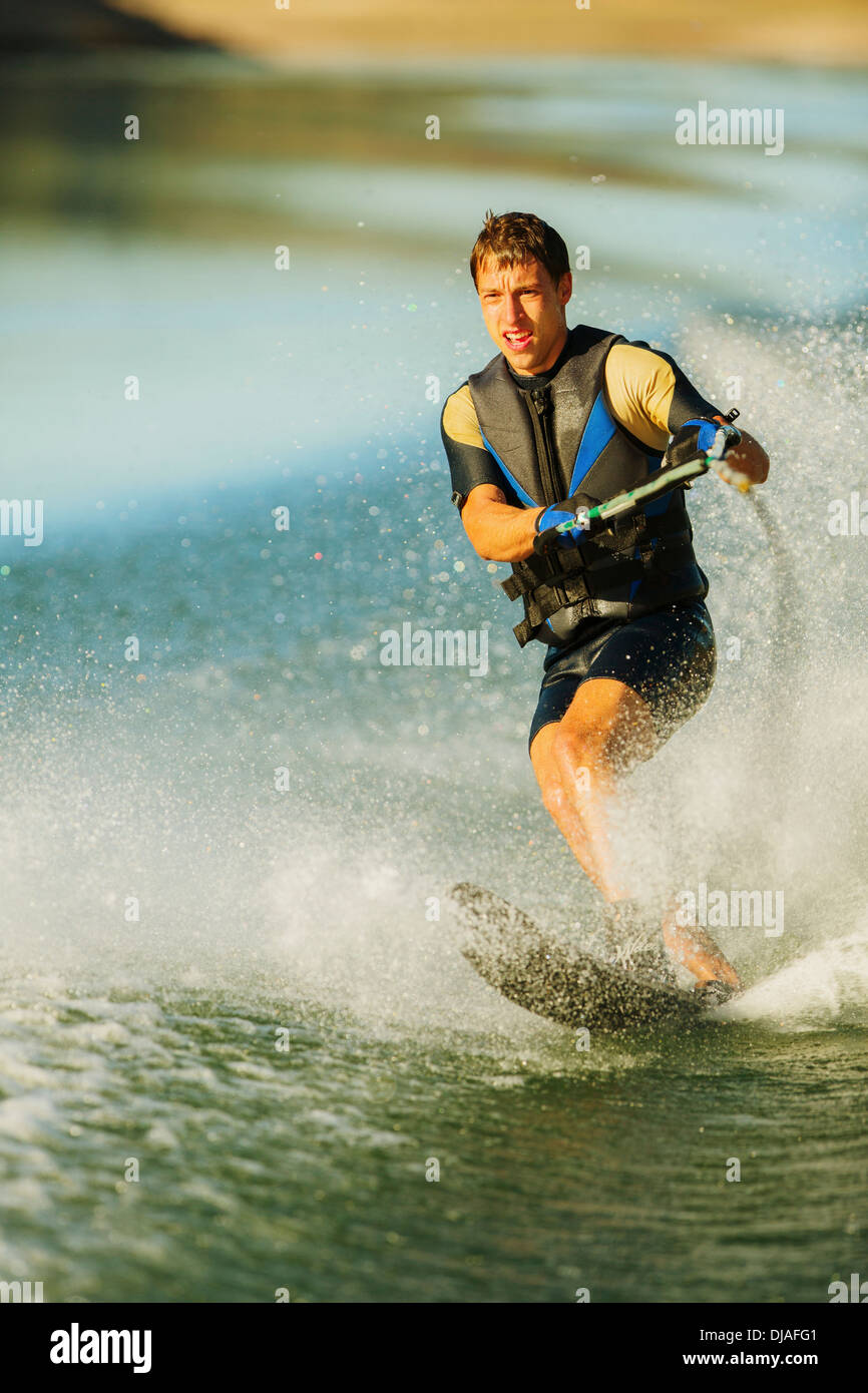 Water skiing photography hi-res stock photography and images - Alamy
