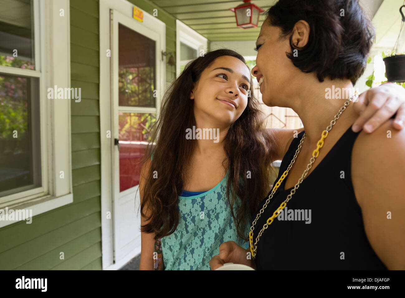Happy Asian Caucasian Mixed Race Family High Resolution Stock ...