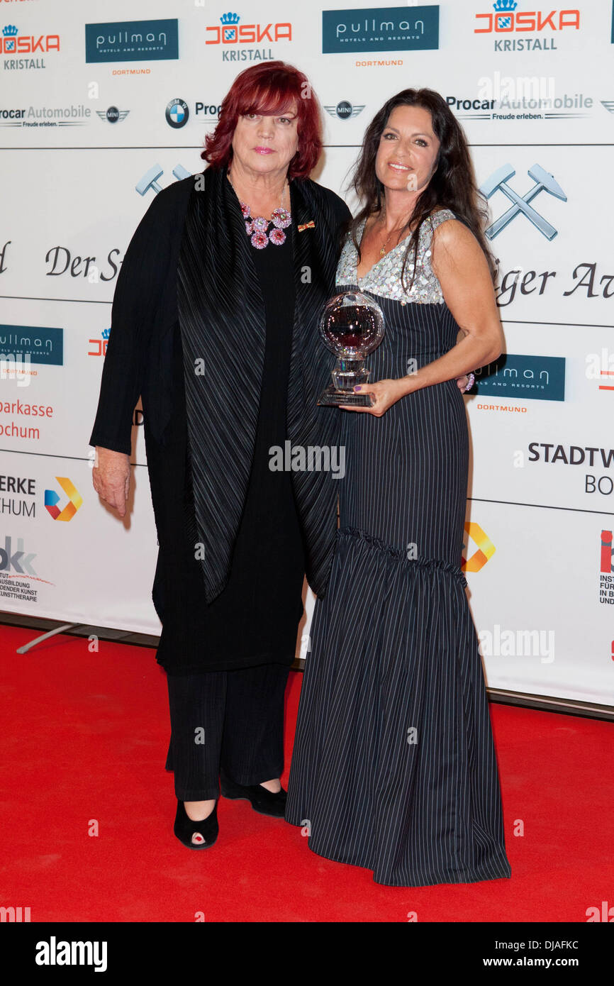 Regina Ziegler, Christine Neubauer attending Der Steiger Award 2012 at ...
