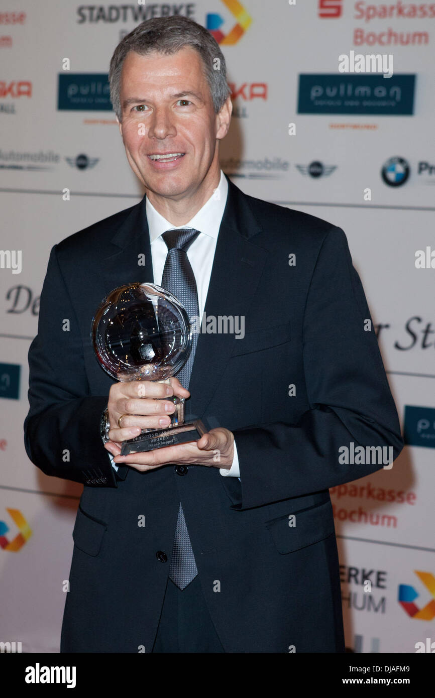 Peter Kloeppel attending Der Steiger Award 2012 at Jahrhunderthalle ...