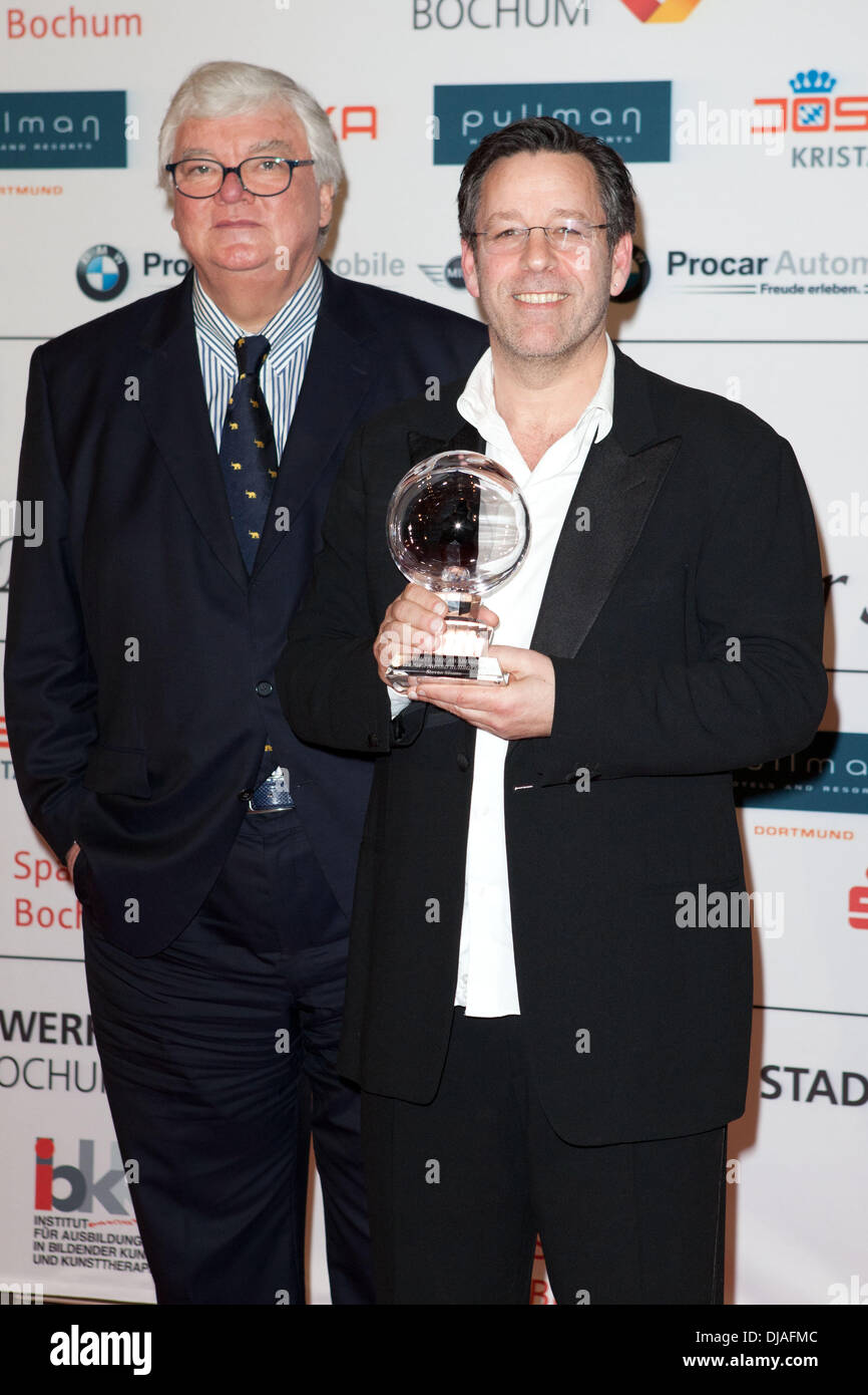 Steve Sloane, Bodo Hombach attending Der Steiger Award 2012 at ...
