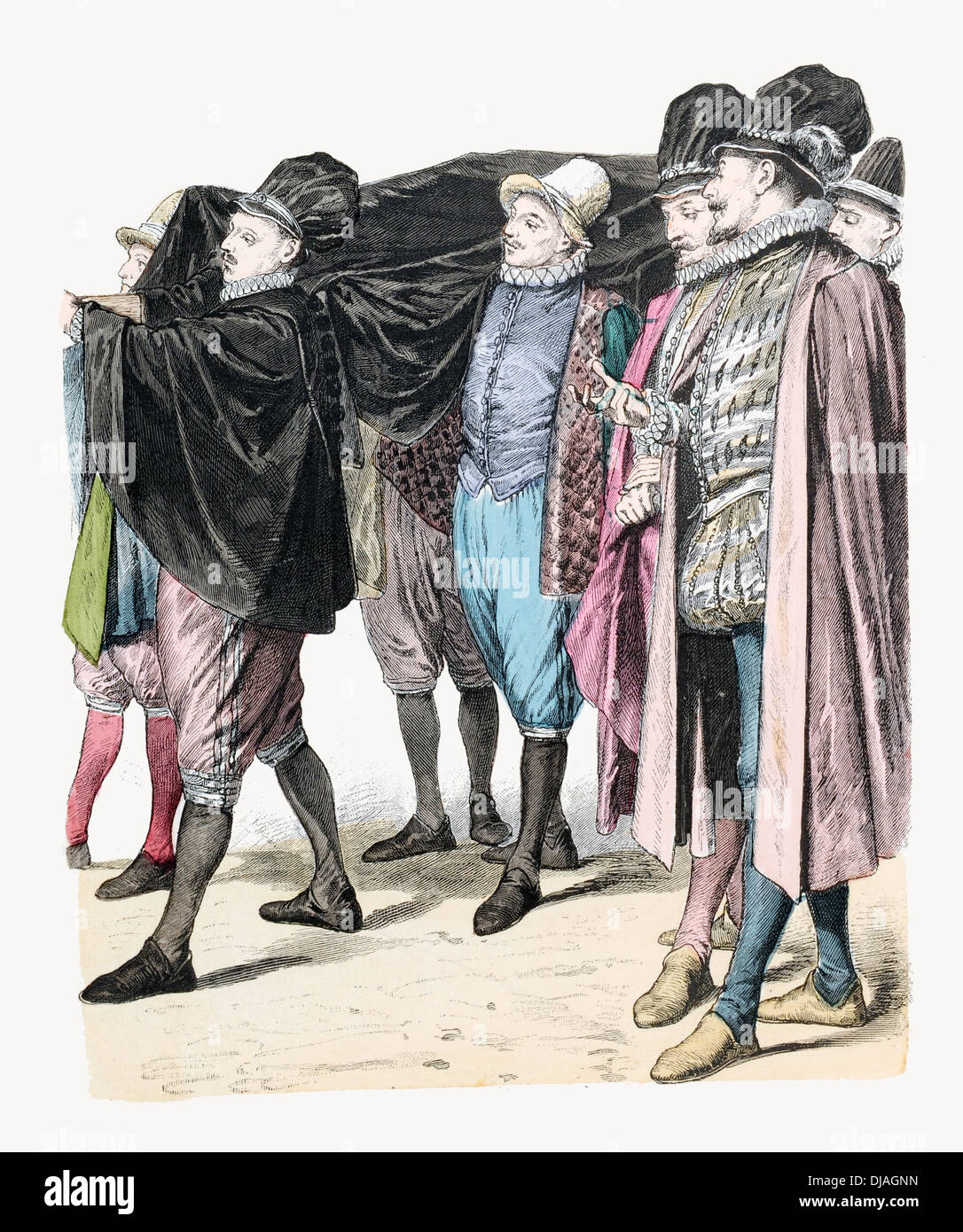 Procession costume Cut Out Stock Images & Pictures - Alamy