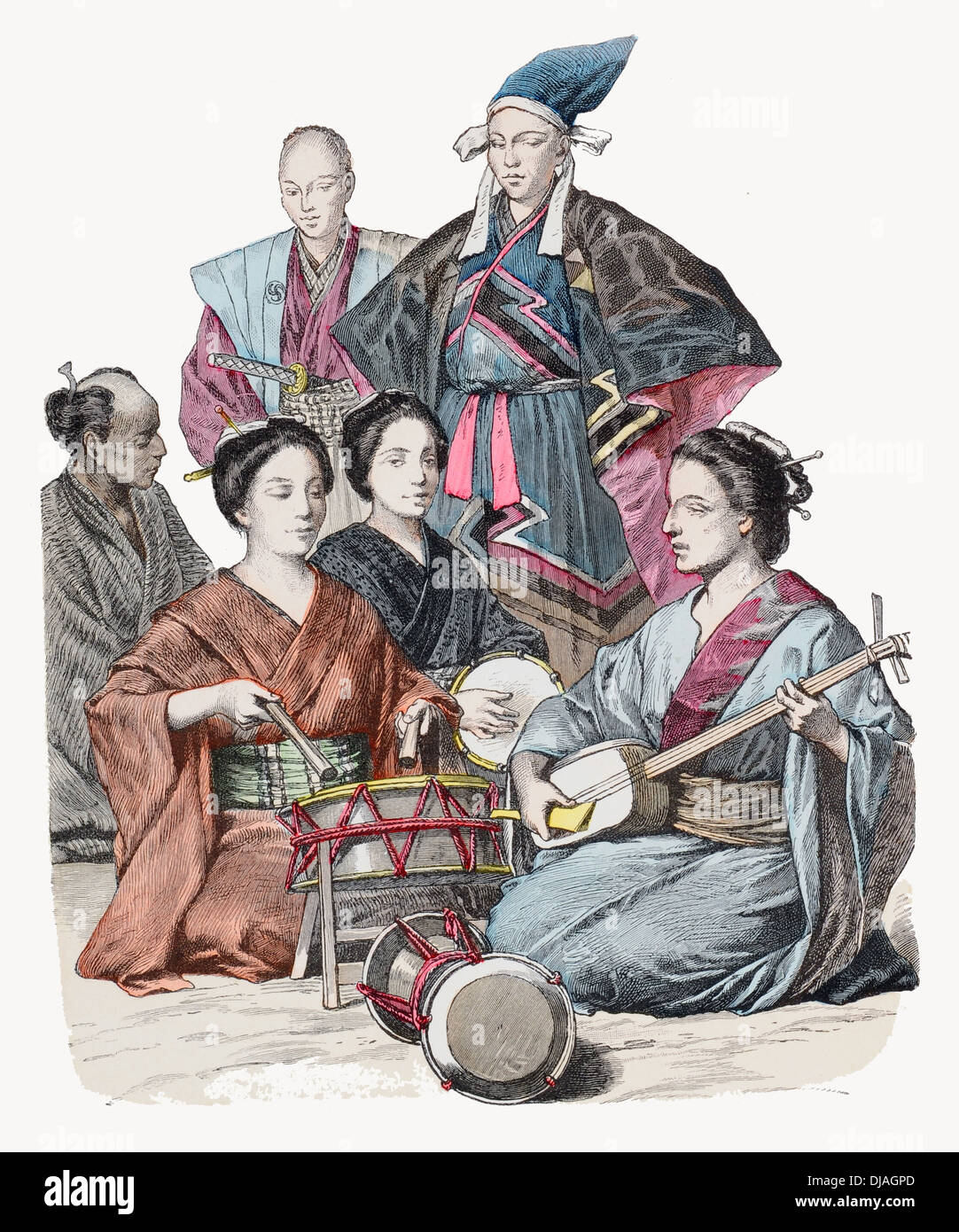 Japanese lady Cut Out Stock Images & Pictures - Alamy