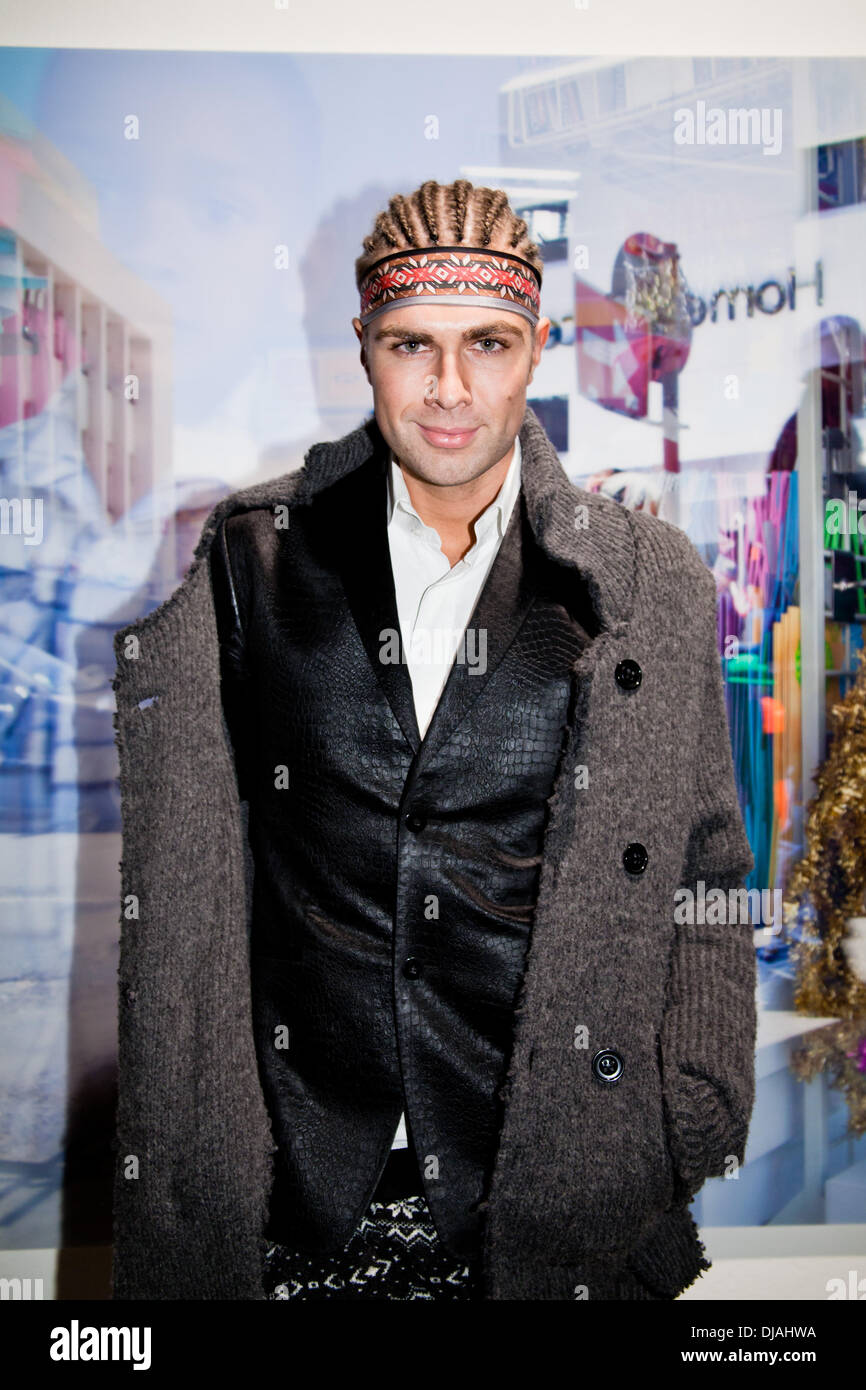 Andre Bochers at the opening of the photo exhibition "Dialog der ...