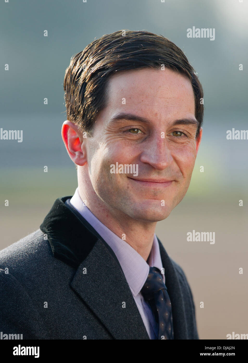Christoph Bach on set of the movie 'Abseitsfalle' at SV Erftstolz ...