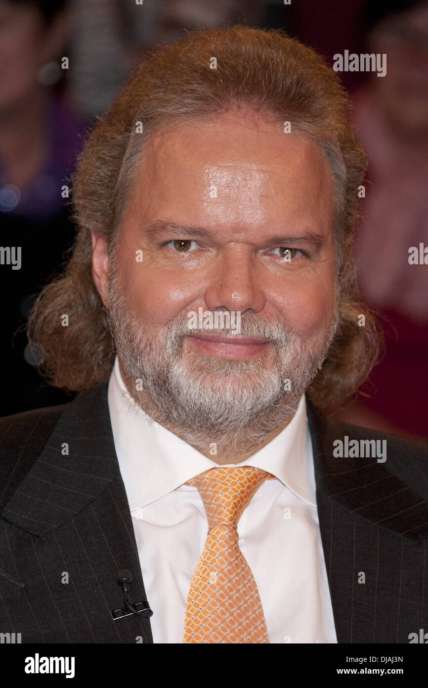 Utz claassen on german zdf talkshow hi-res stock photography and images ...