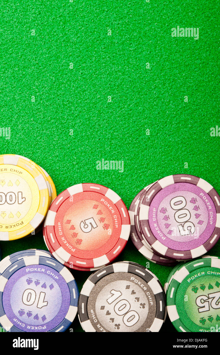 Poker tokens hi-res stock photography and images - Alamy