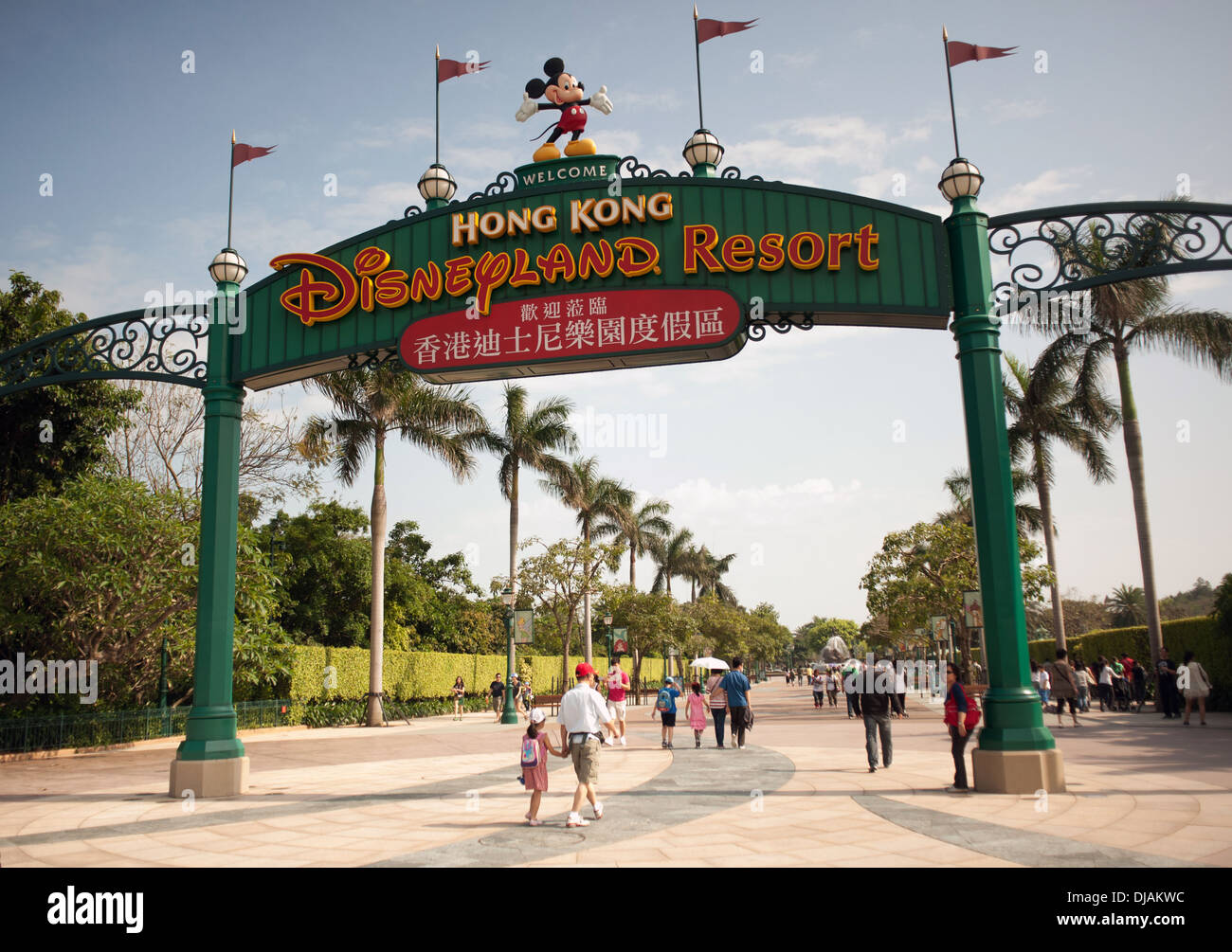 Disney disneyland hong kong hi-res stock photography and images - Alamy