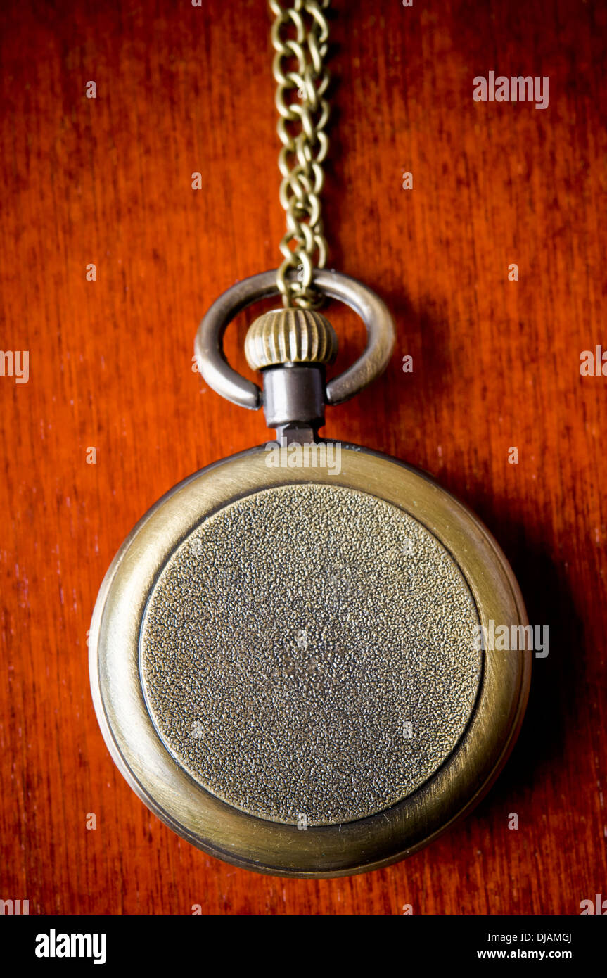pocket watch with chain, case closed Stock Photo - Alamy