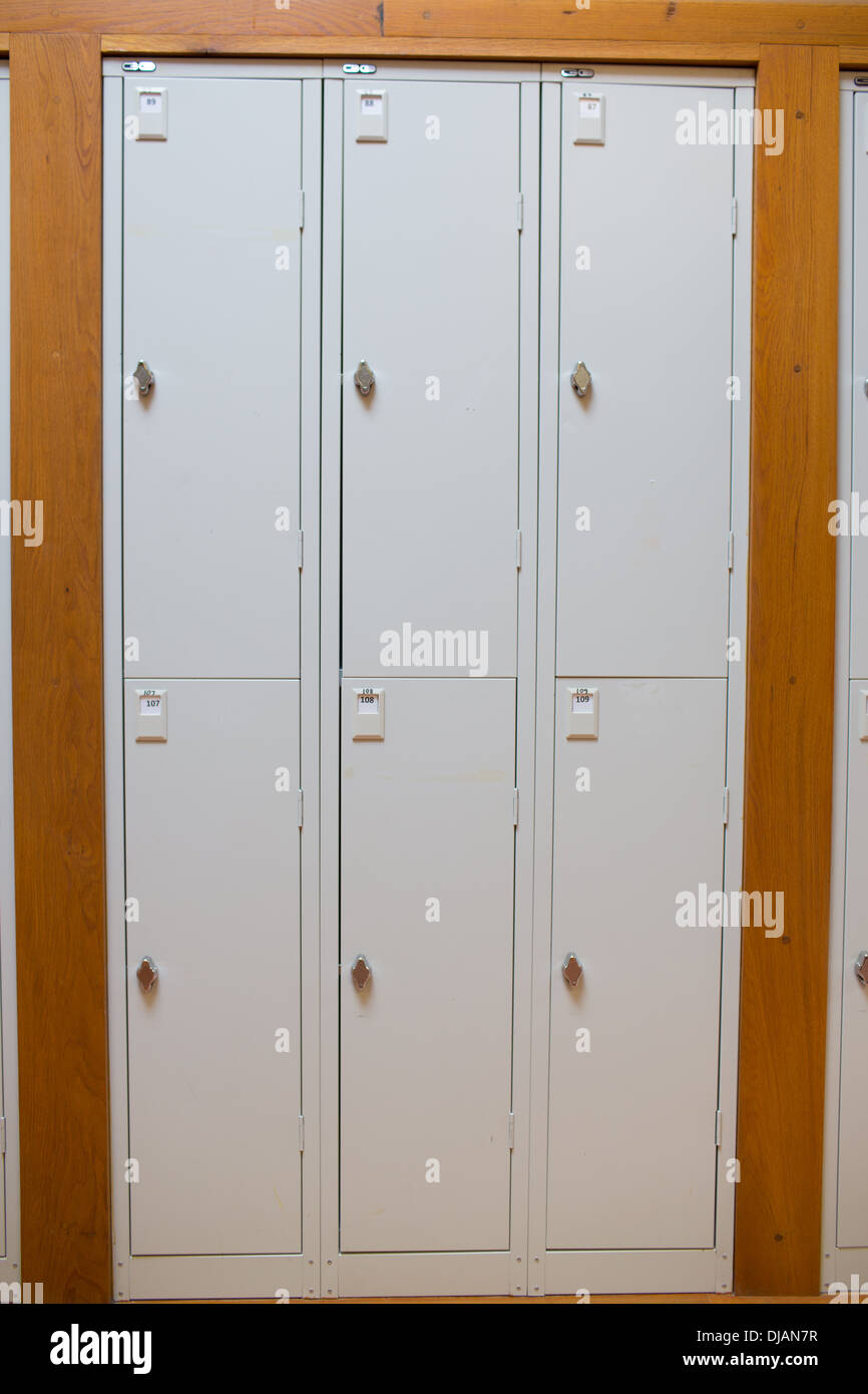 Close up lockers hi-res stock photography and images - Alamy