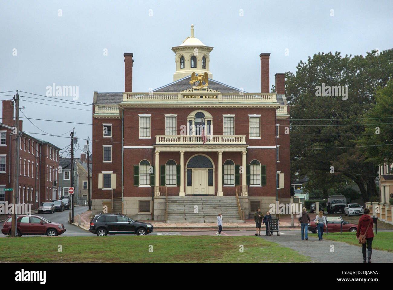Custom House, Salem Stock Photo - Alamy