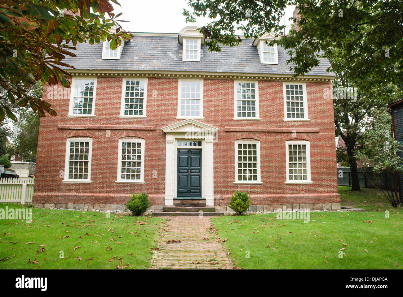 A Salem House Stock Photo - Alamy