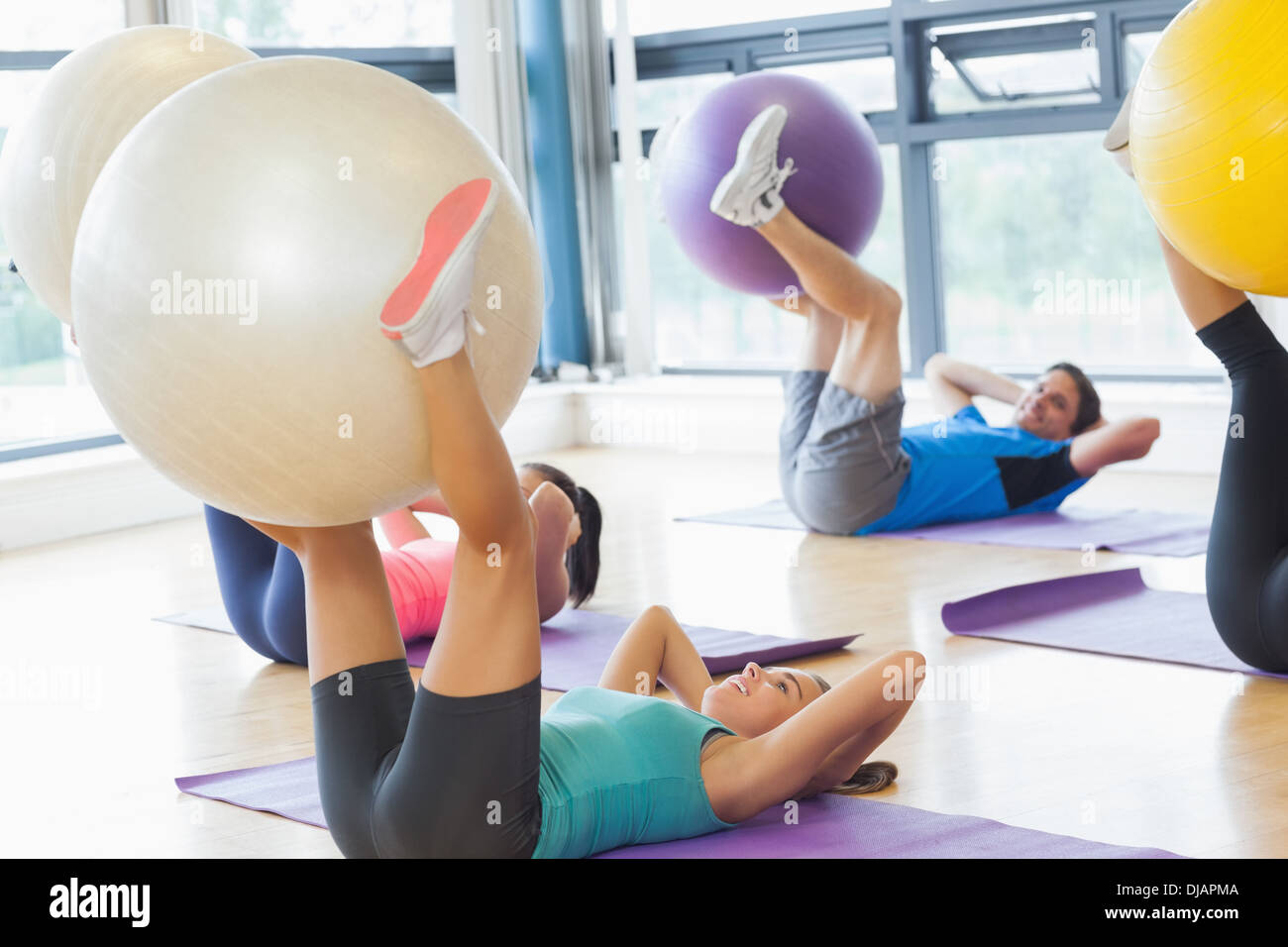 Bright gym hi-res stock photography and images - Alamy