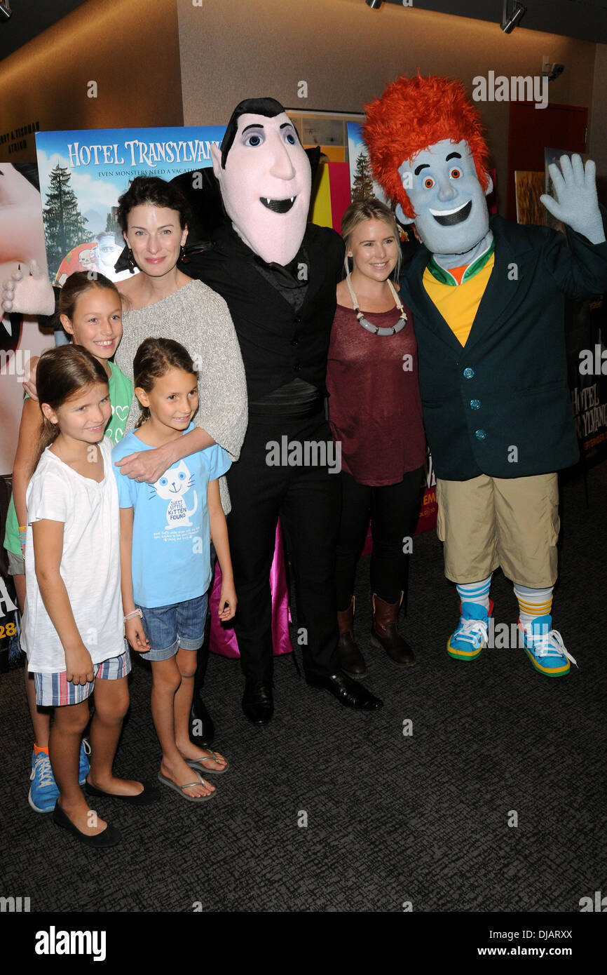 Marina Rust and Guests New York screening of 'Hotel Transylvania ...