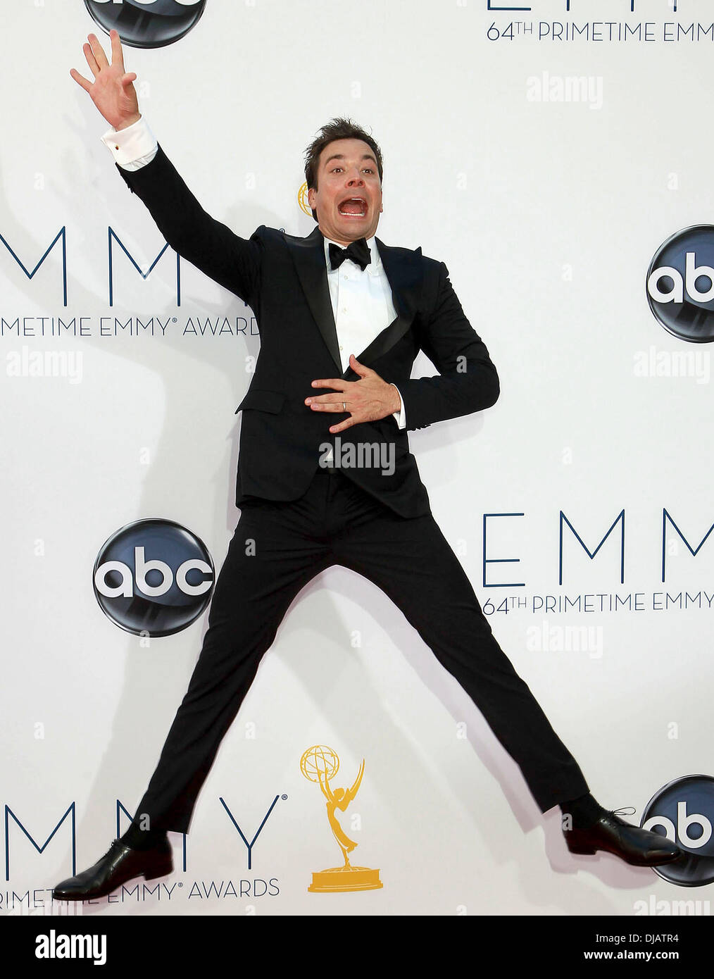 Jimmy Fallon 64th Annual Primetime Emmy Awards, held at Nokia Theatre L ...