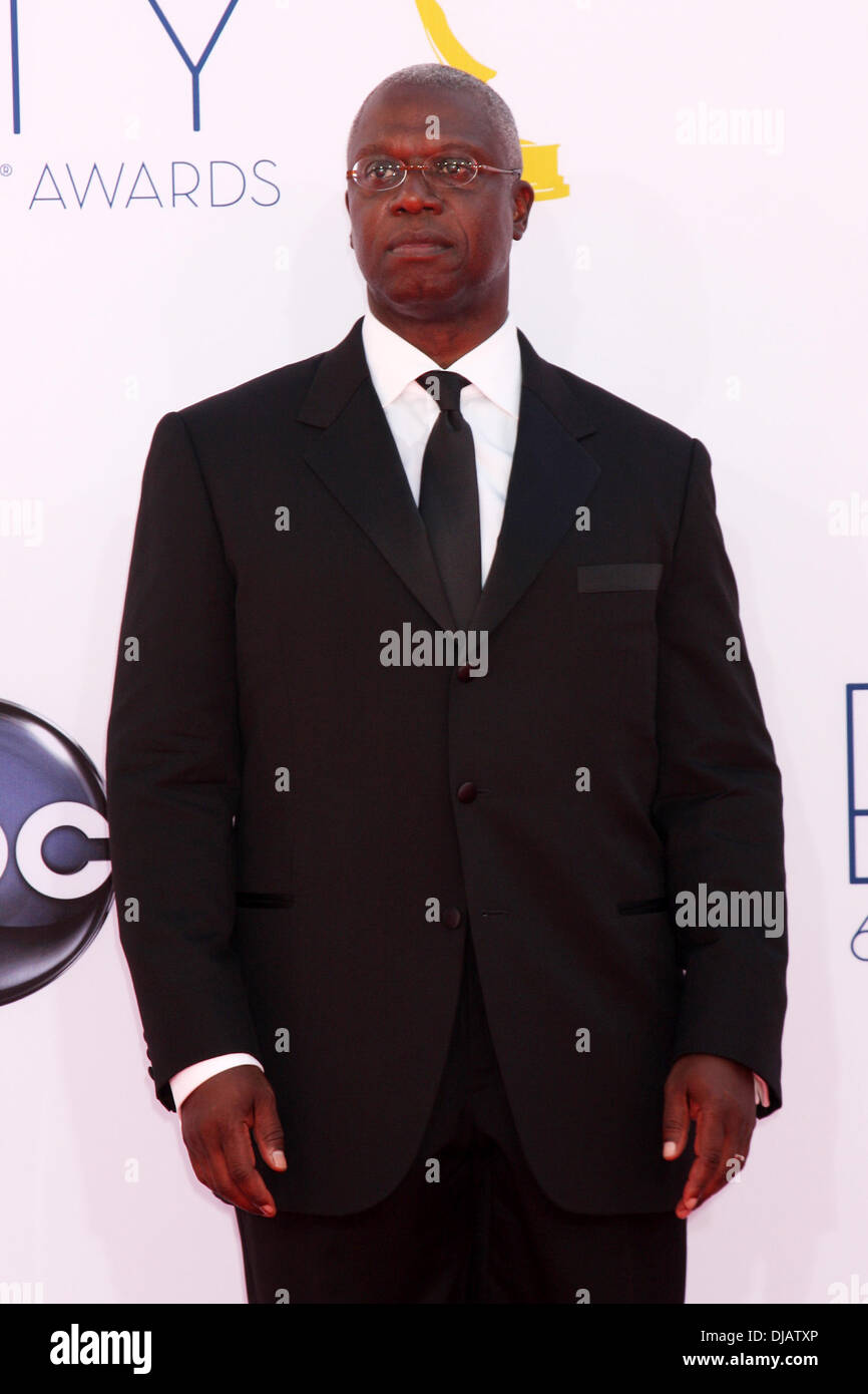 Andre Braugher 64th Annual Primetime Emmy Awards, held at Nokia Theatre ...
