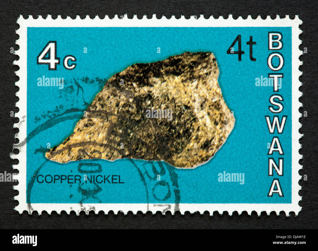 Botswana postage stamp Stock Photo - Alamy