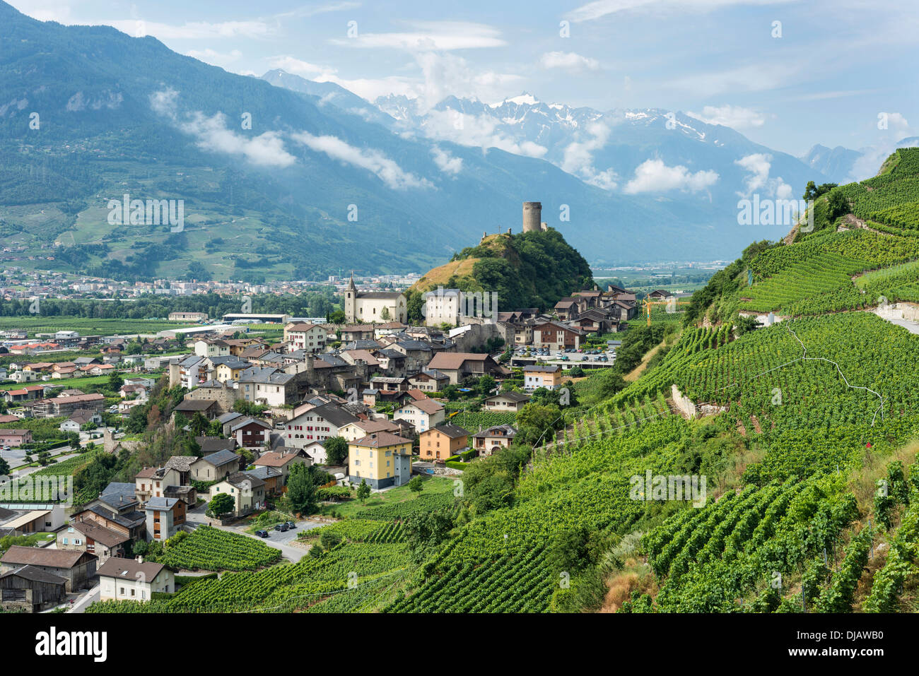Bayart tower switzerland hi-res stock photography and images - Alamy