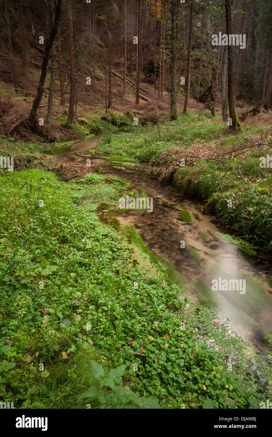 Narrows stream flowing along hi-res stock photography and images - Alamy
