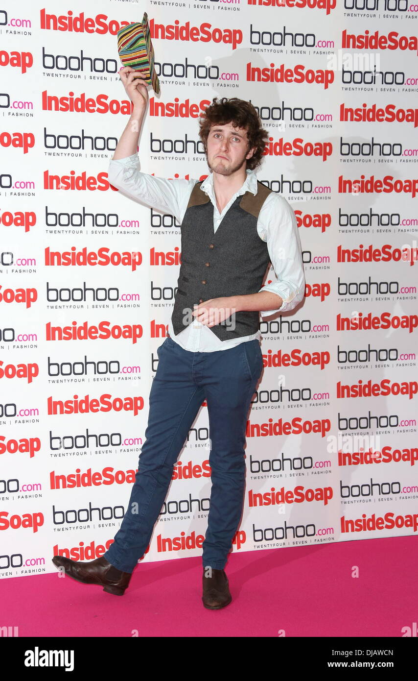 Tom scurr at the 2012 inside soap at one marylebone hi-res stock ...