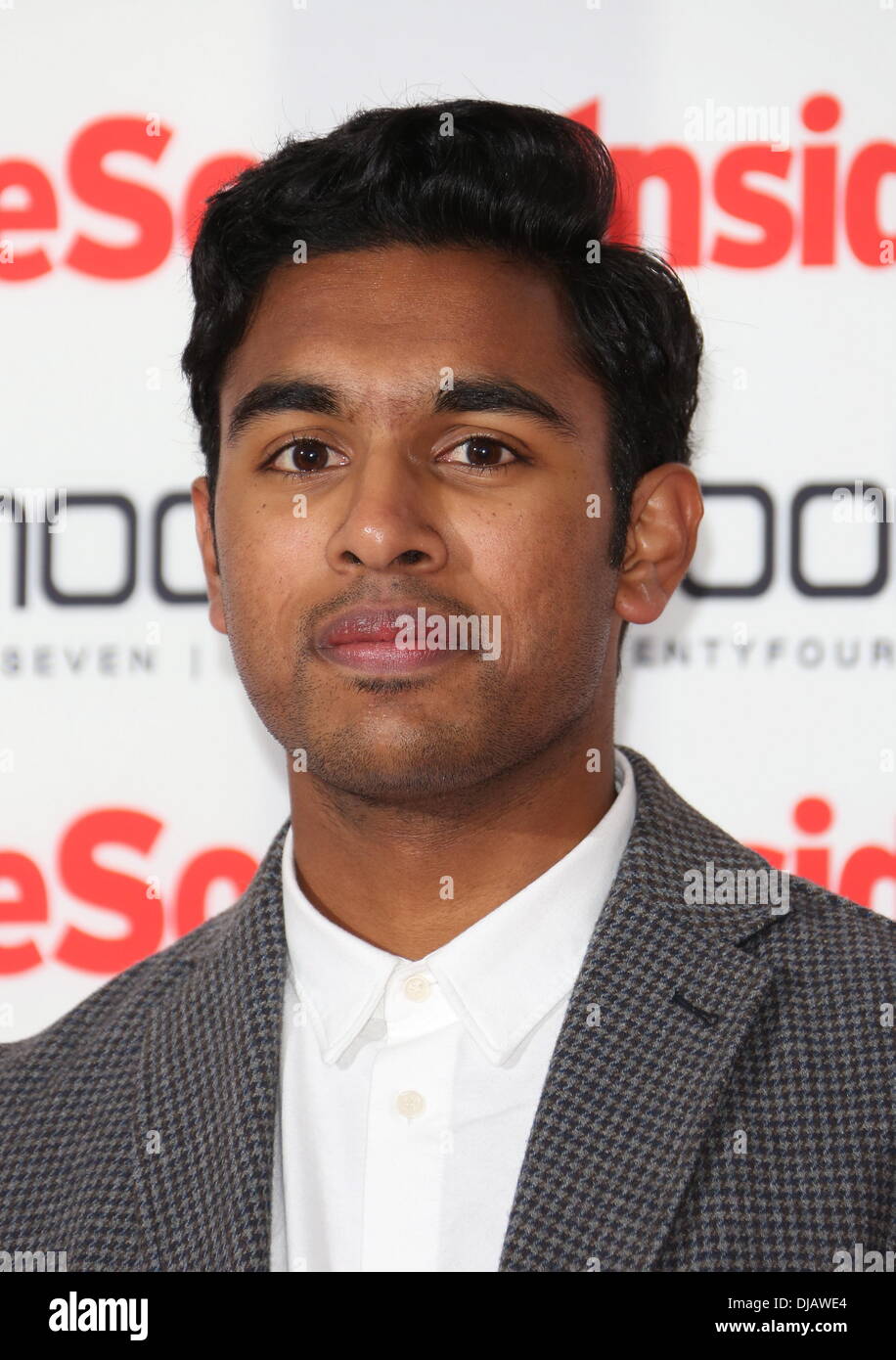 Himesh Patel The Inside Soap Awards 2012 held at One Marylebone London ...