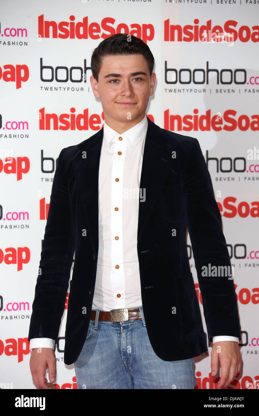 Will Rush The Inside Soap Awards 2012 held at One Marylebone London ...