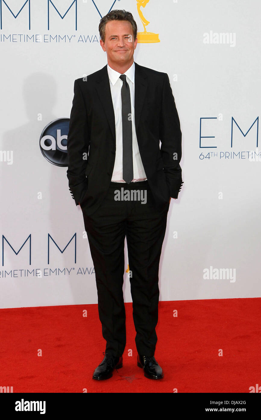 Matthew Perry 64th Annual Primetime Emmy Awards, held at Nokia Theatre ...