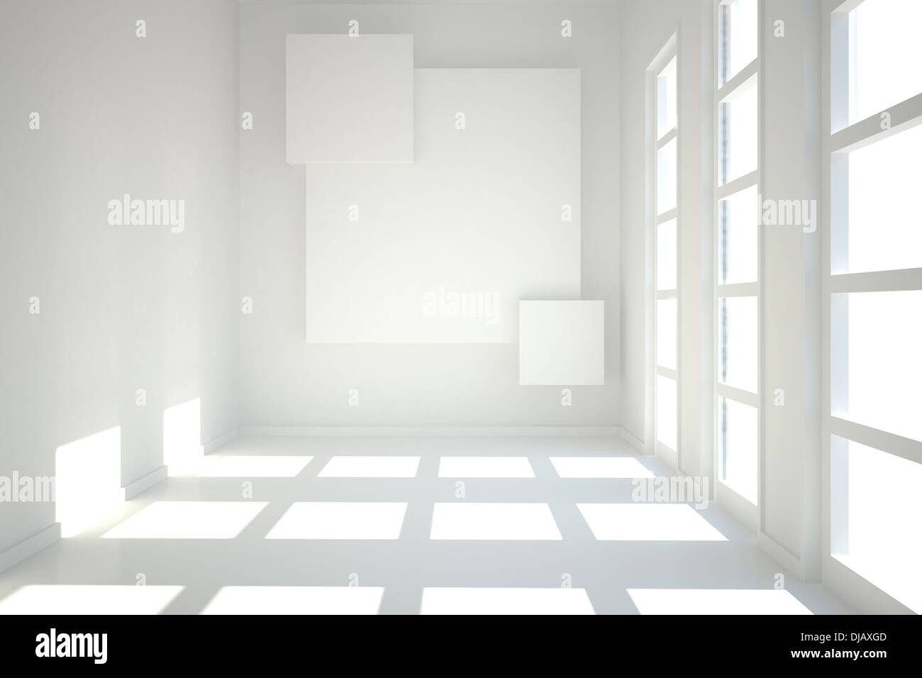 Grey and white squares hi-res stock photography and images - Alamy