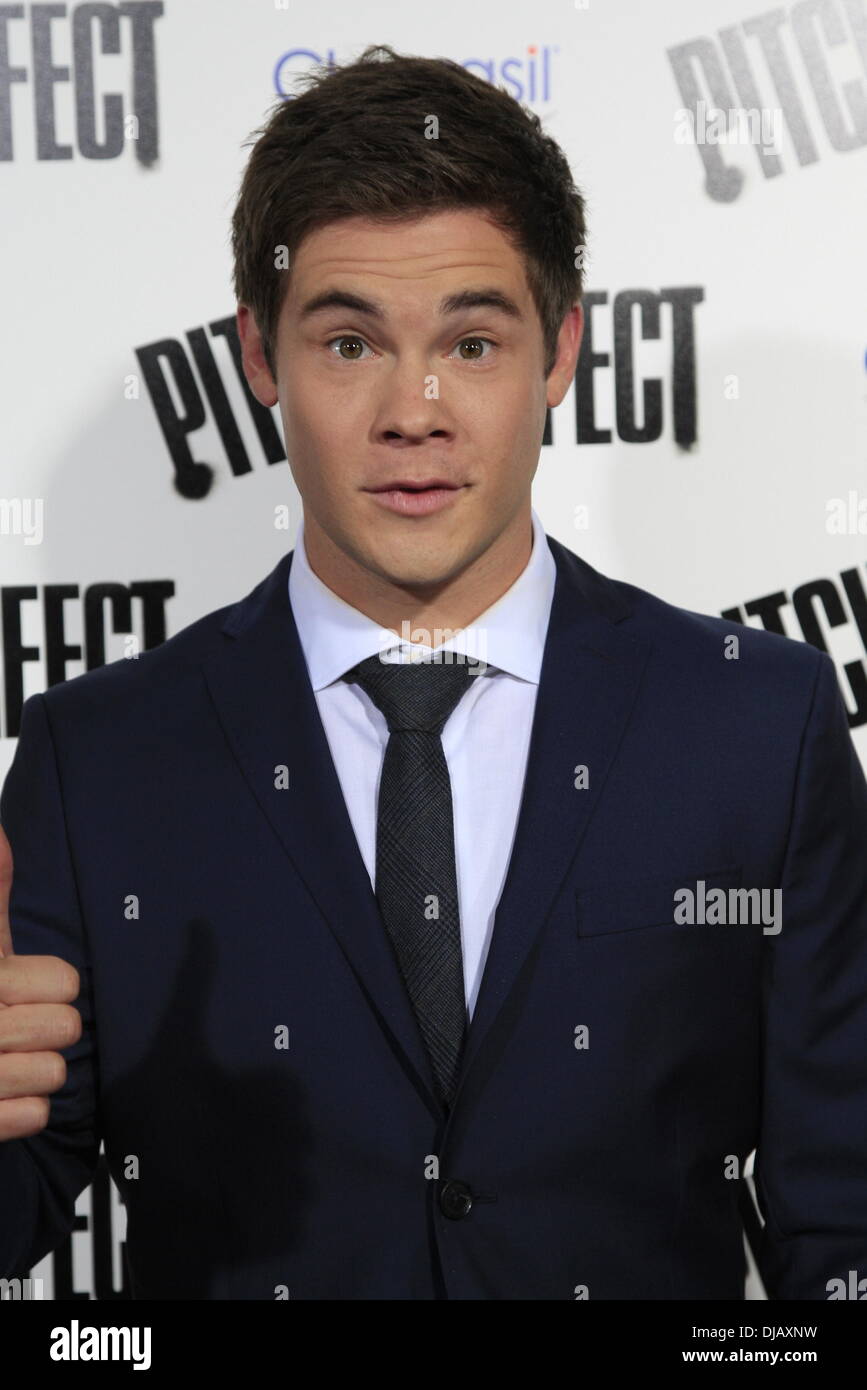 Adam DeVine Los Angeles premiere of 'Pitch Perfect' at ArcLight ...