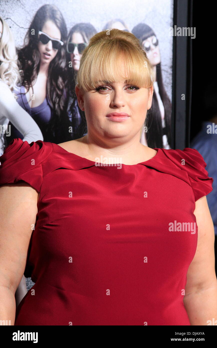 Rebel Wilson Los Angeles premiere of 'Pitch Perfect' at ArcLight ...