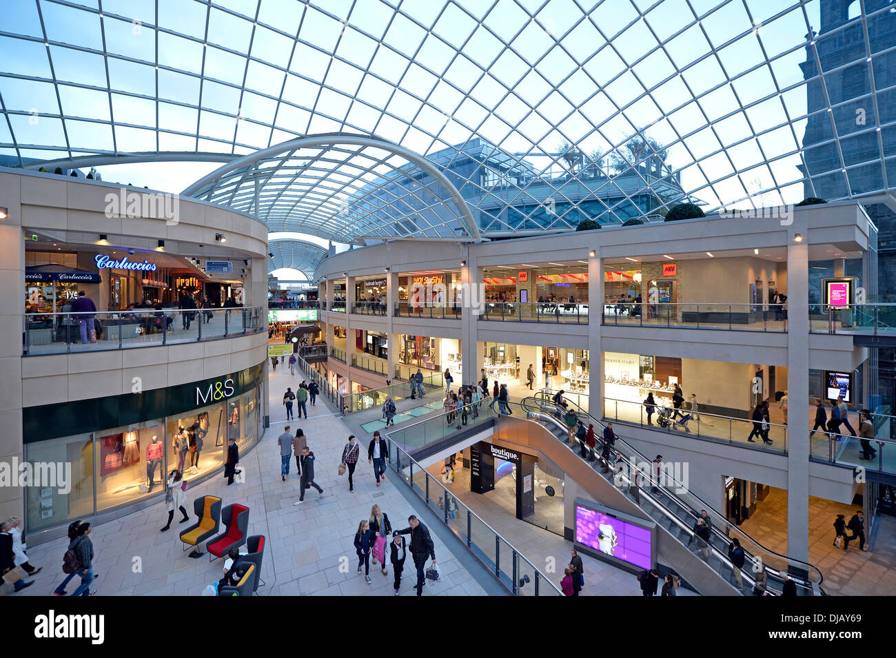 Trinity Leeds Shopping Centre, Leeds, West Yorkshire, England, United ...