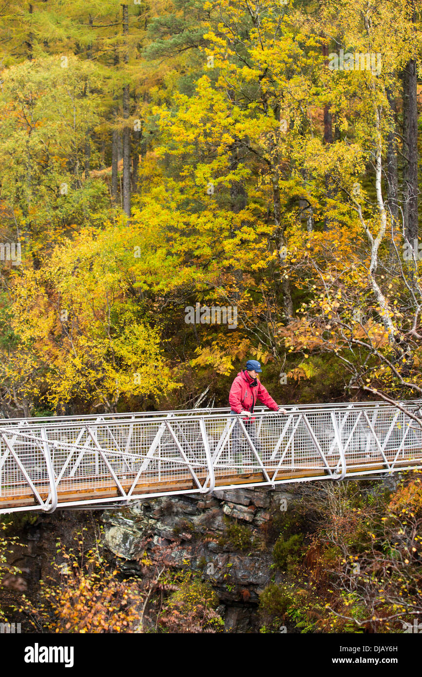 Corrieshalloch Gorge Near Ullapool High Resolution Stock Photography ...