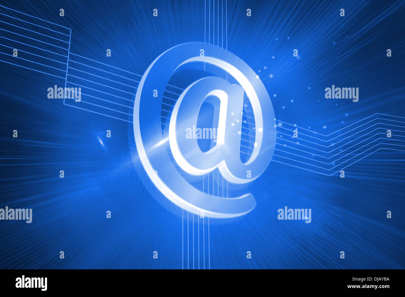 Sign with blue background hi-res stock photography and images - Alamy