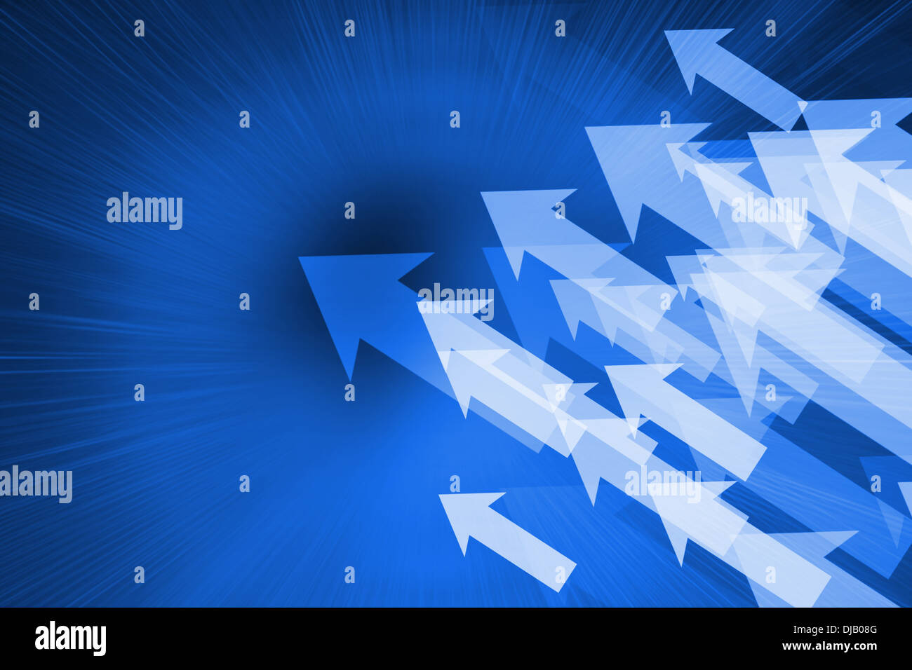 Arrows pointing direction hi-res stock photography and images - Alamy