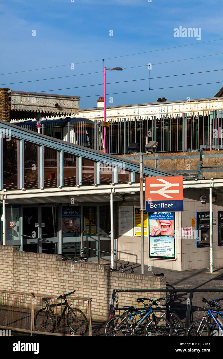 Benfleet Railway Station Stock Photo - Alamy