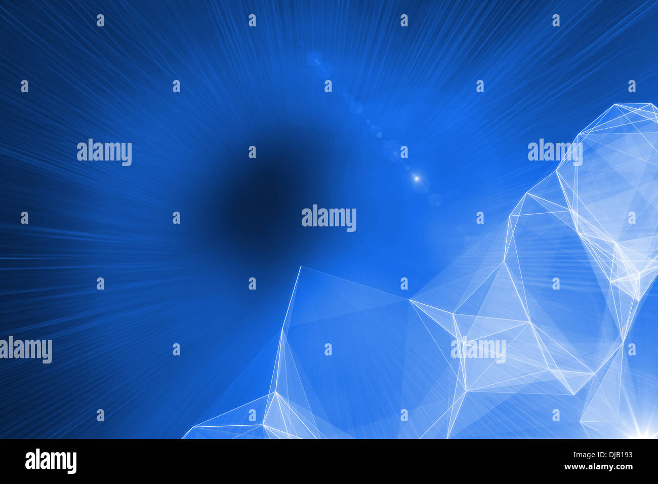 Blue futuristic background Stock Photo - Alamy