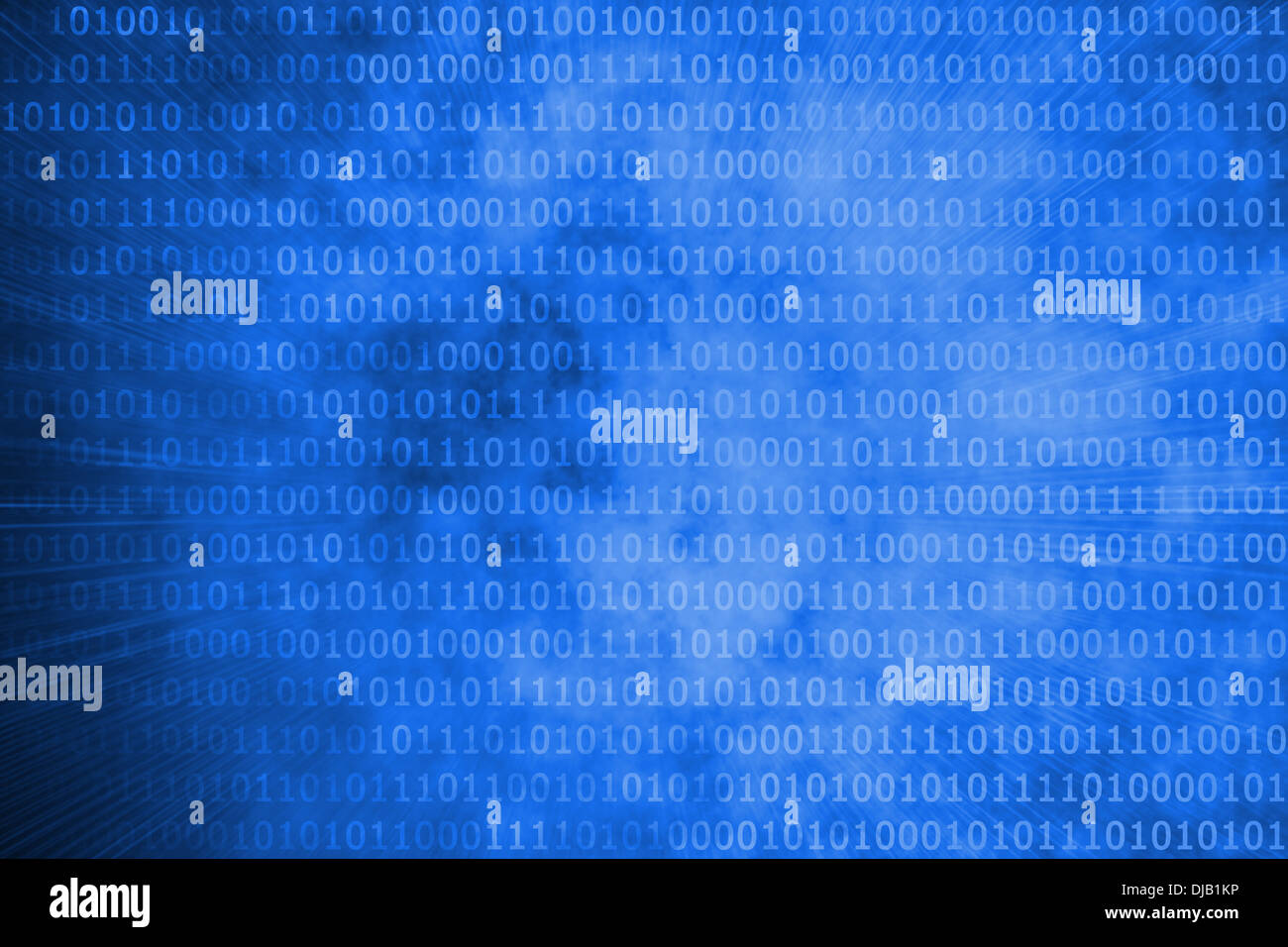 Glowing futuristic binary code Stock Photo - Alamy