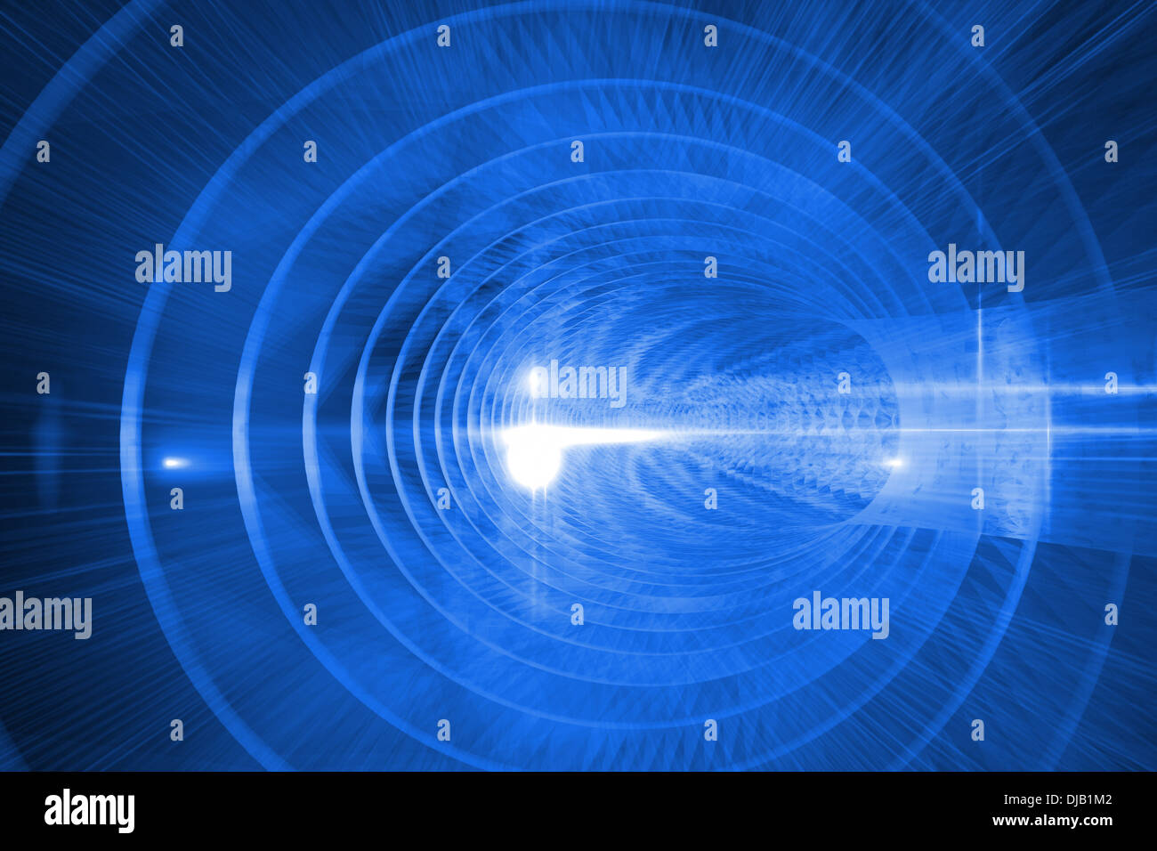 Futuristic blue glowing design Stock Photo - Alamy
