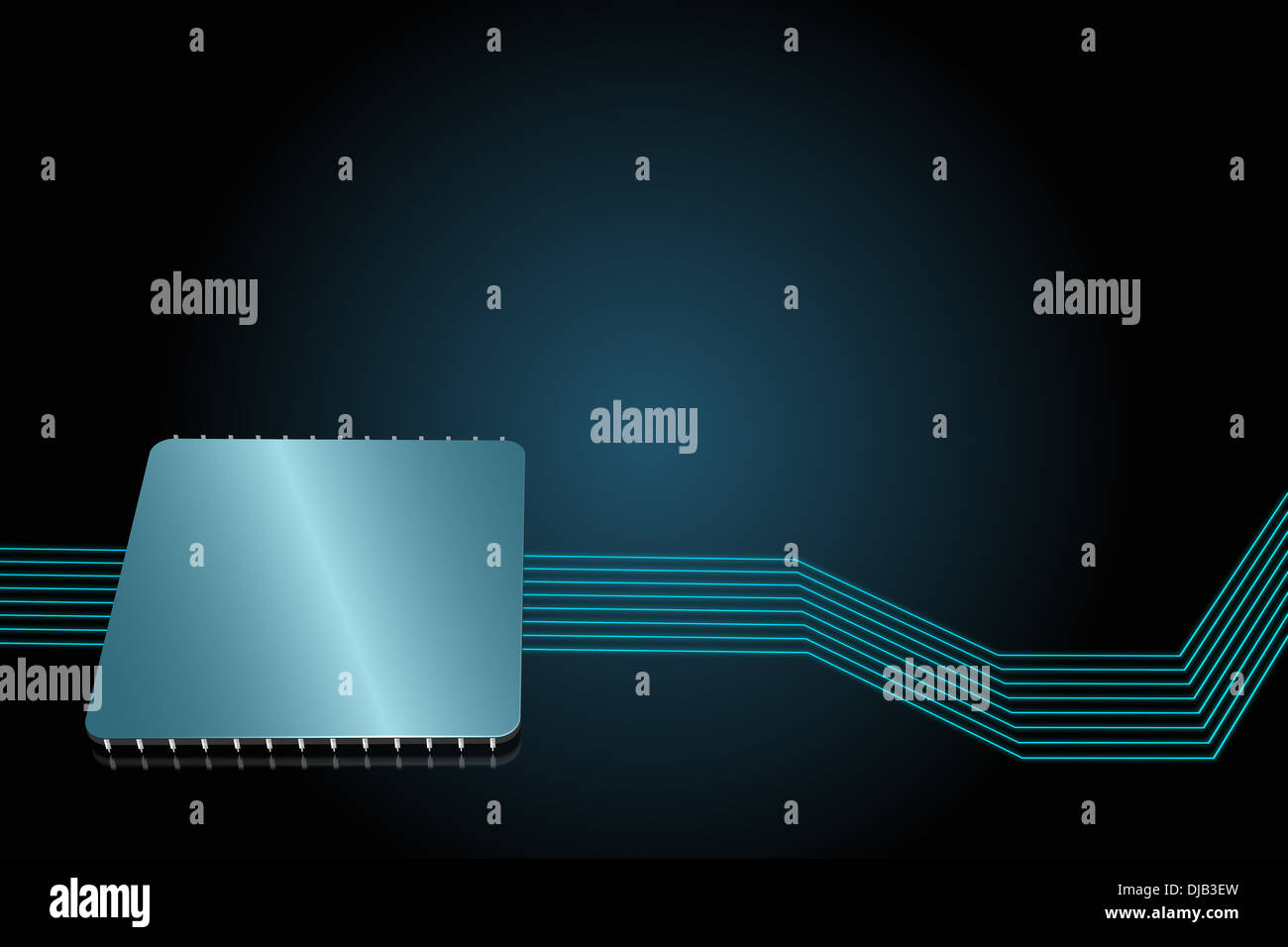 Shiny square on black background Stock Photo - Alamy