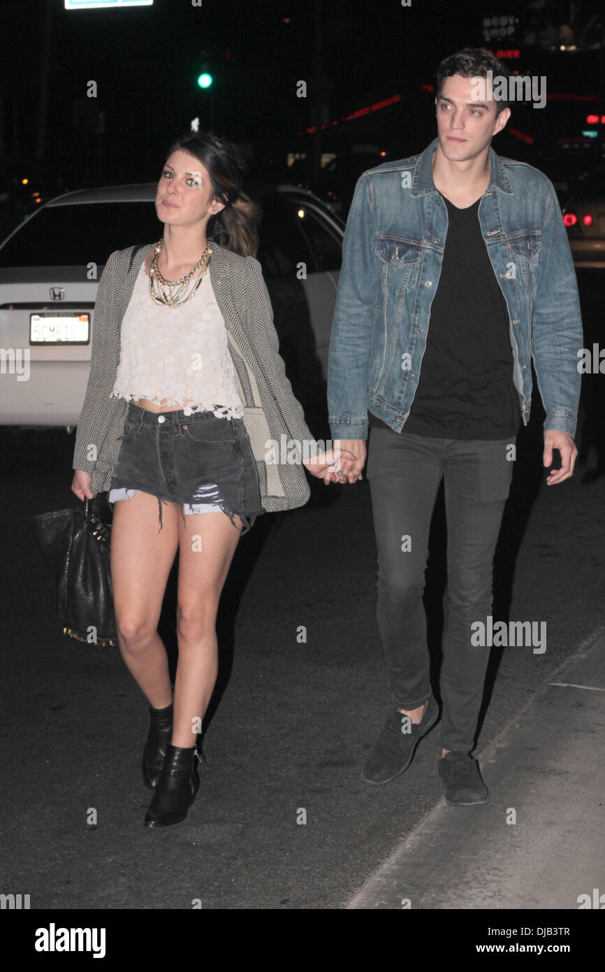 Shenae Grimes, boyfriend '90210' Cast Party at Pink Taco Los Angeles ...