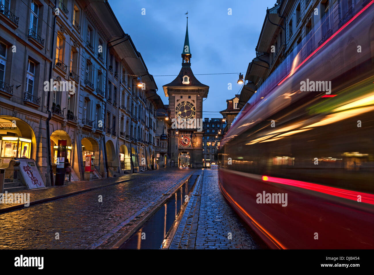 Clock tower swiss clock hi-res stock photography and images - Alamy